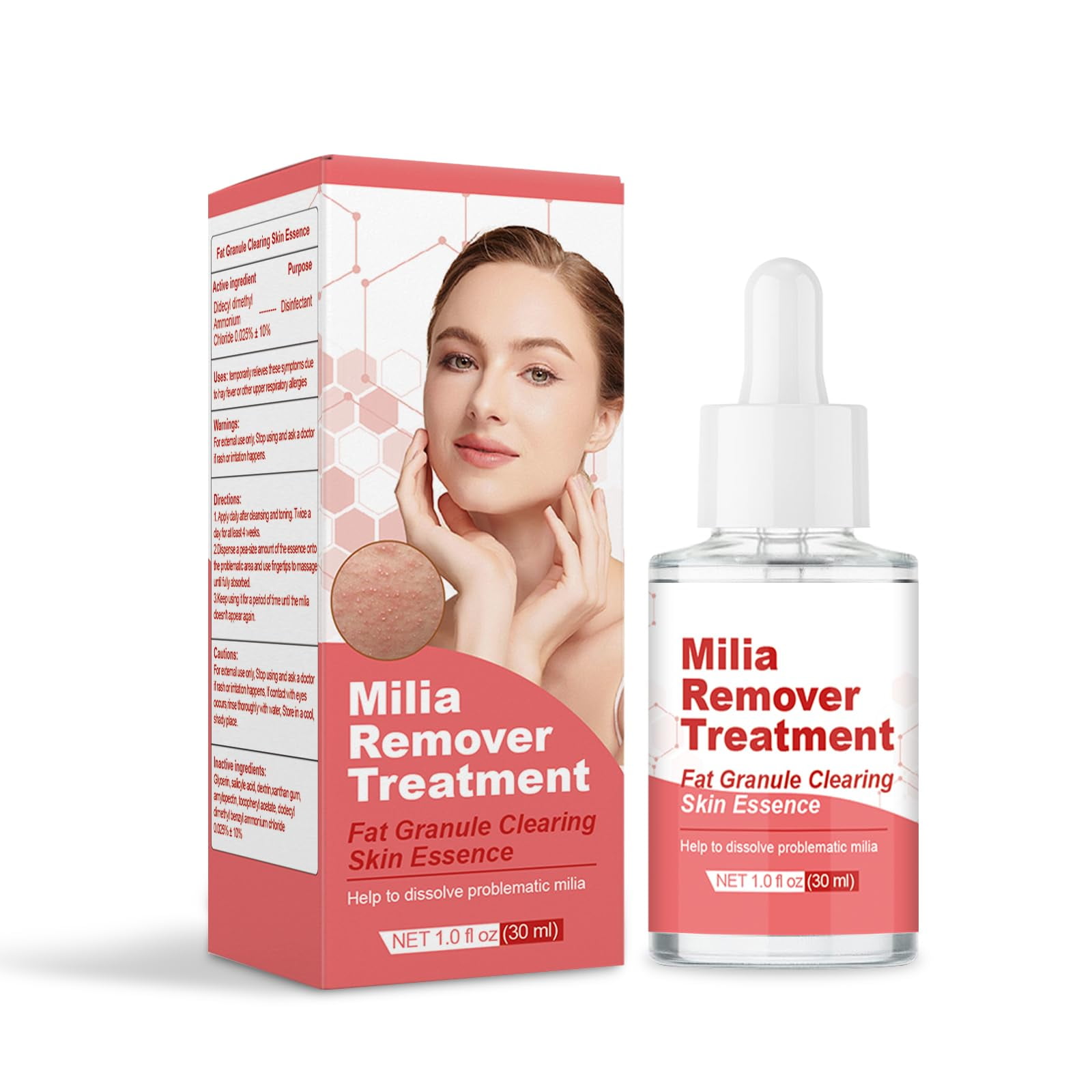 Milia Remover Treatment serum,Milia HMF23 Spot Treatment with Salicylic ...