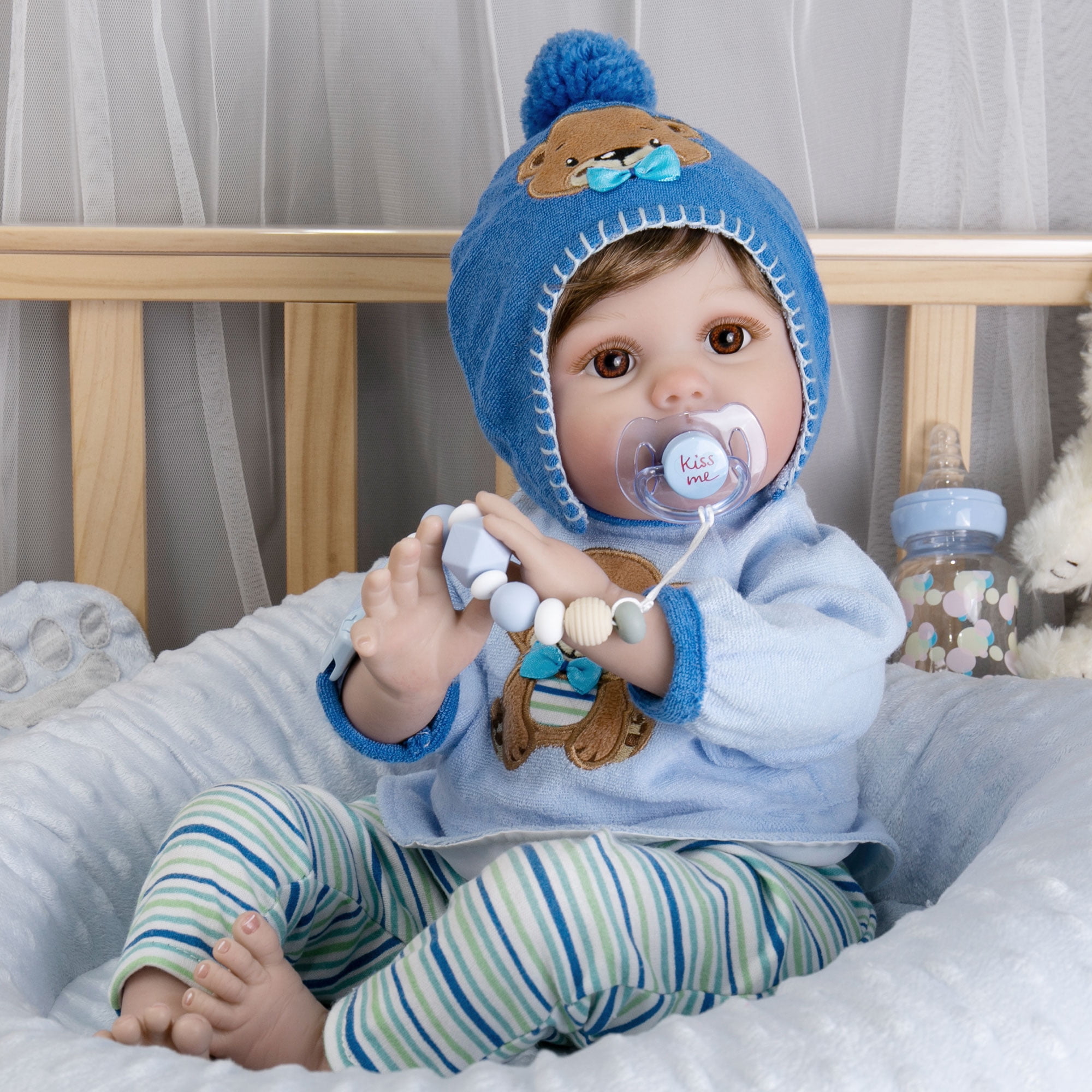 Kids For Culture Soft 10" Baby Doll, Fair Skin-Tone, 03/16/2024