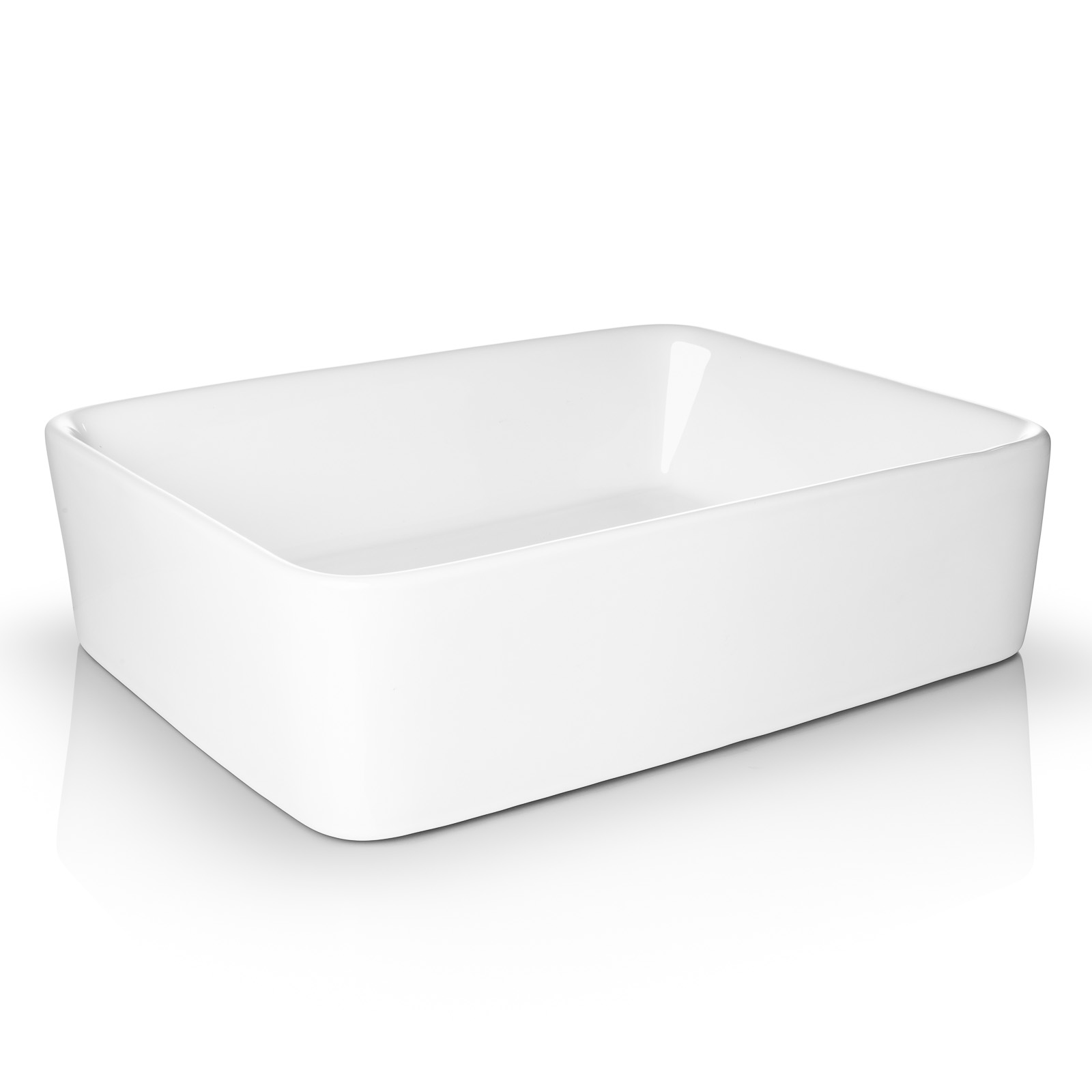 Deervalley Dv 1u201 20 L X 16 W White Ceramic Rectangular Undermount