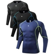 NELEUS Men's Compression Shirt Athletic Tight Tops Base Layer Short ...