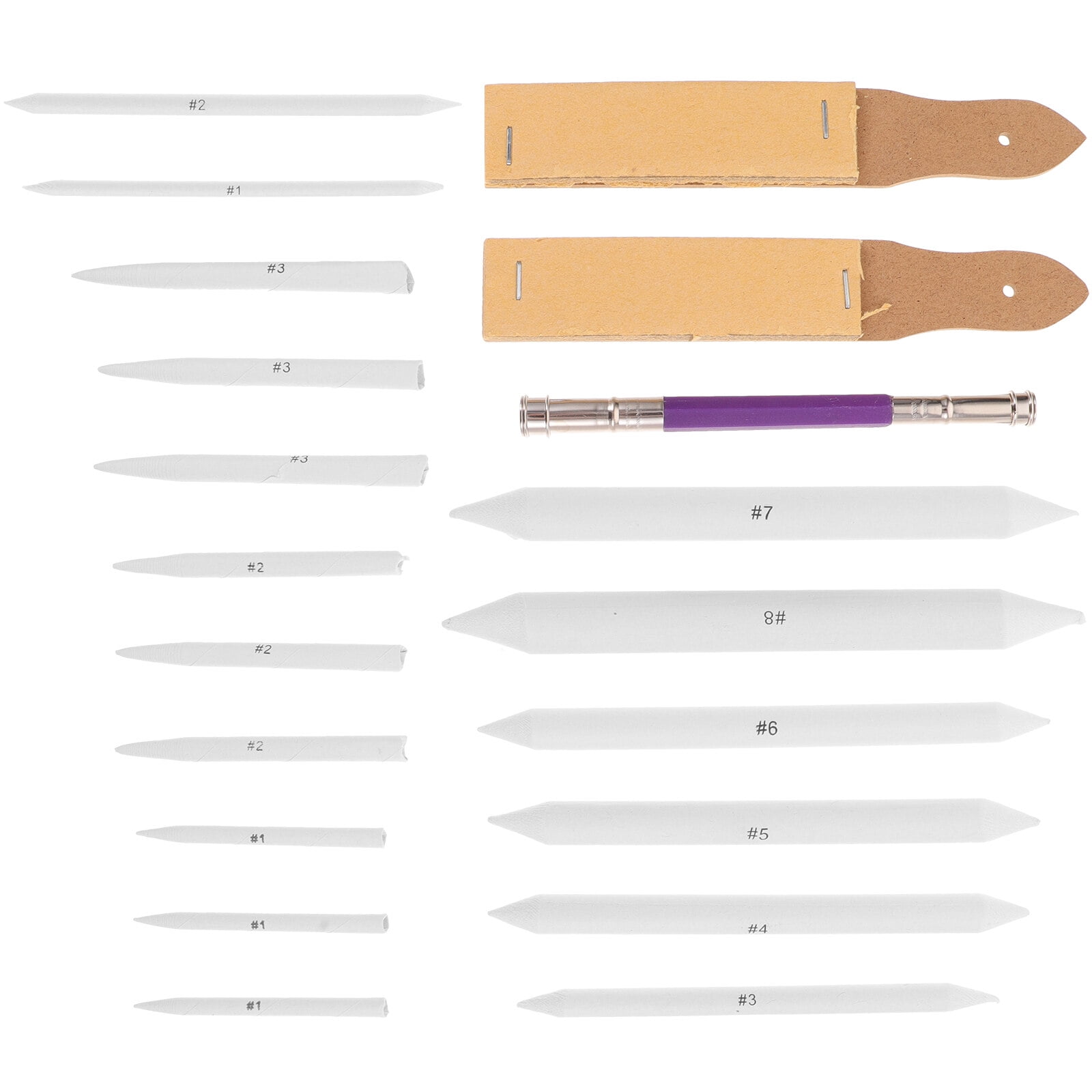 Milisten 1 Set Blending Tools For Shading Paper Blending Stumps For ...