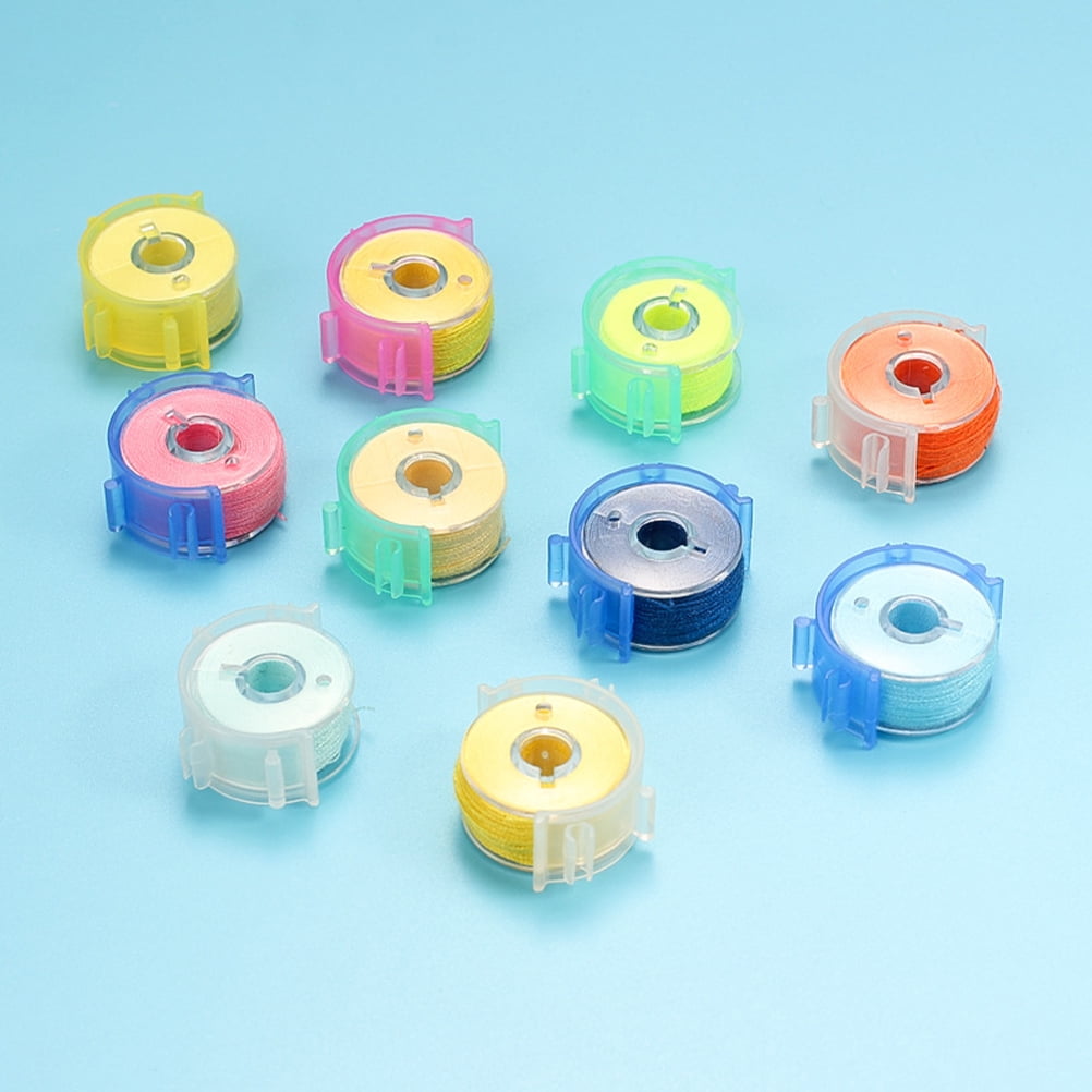 Milisten 1 Set Bobbin Thread Organizing Clips Bobbin Holder Clips Color ...