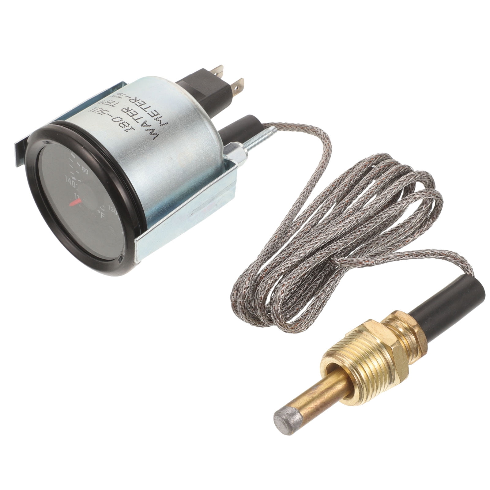 Milisten Mechanical Water Temperature Gauge Silver for Car Reliable ...