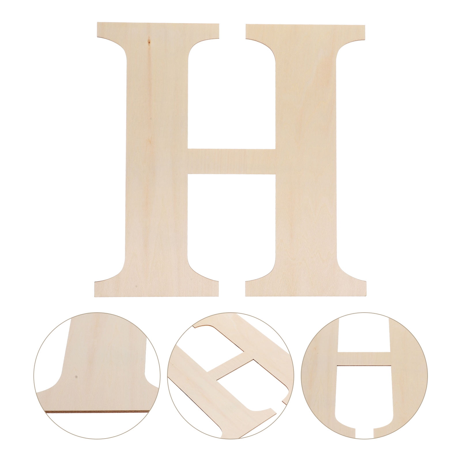 Milisten 1 Set Letters For Wall Decor Wooden Letter Hanging Diy Crafts ...