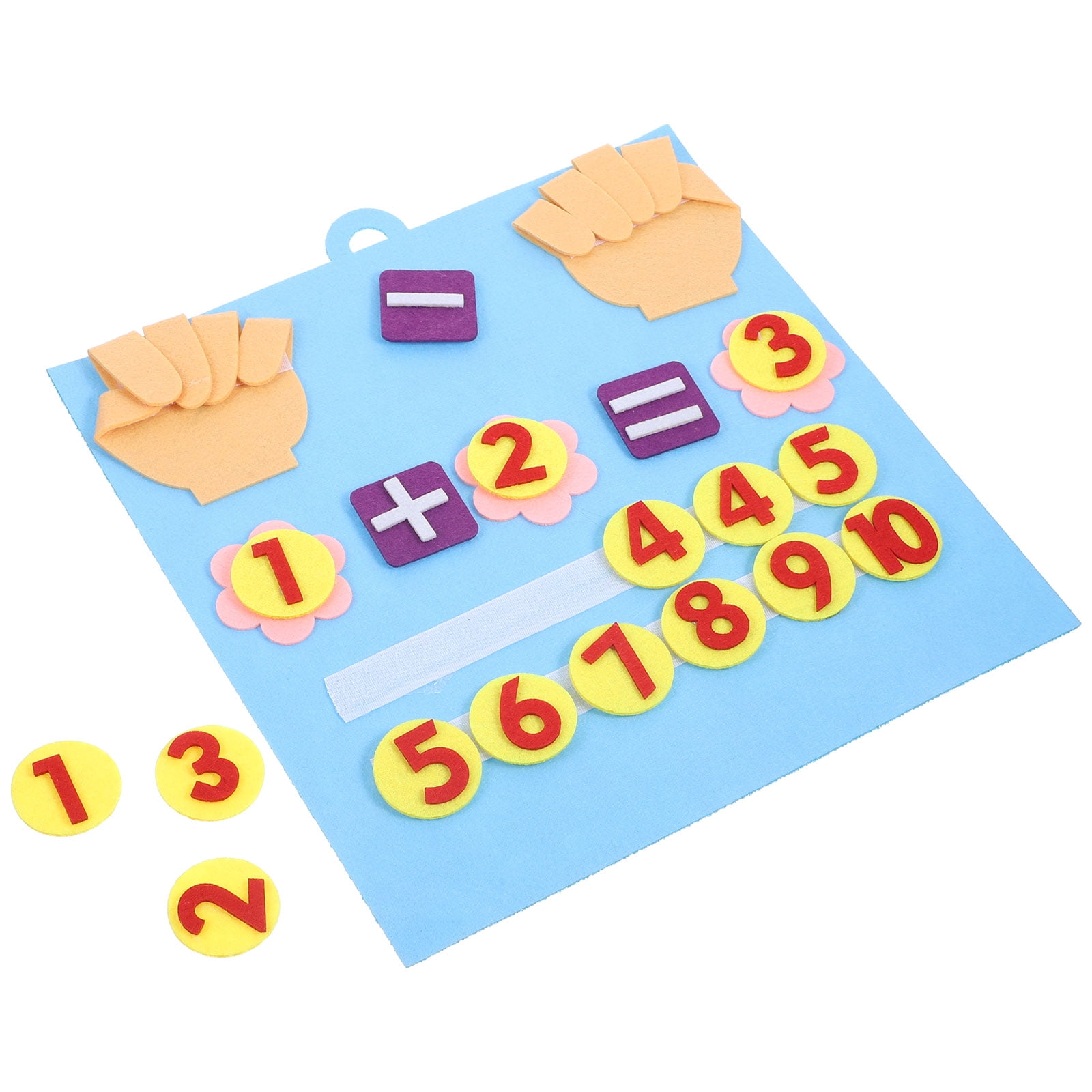 Milisten 1 Set Math Board Toy Light Blue For Children's Practice Math ...
