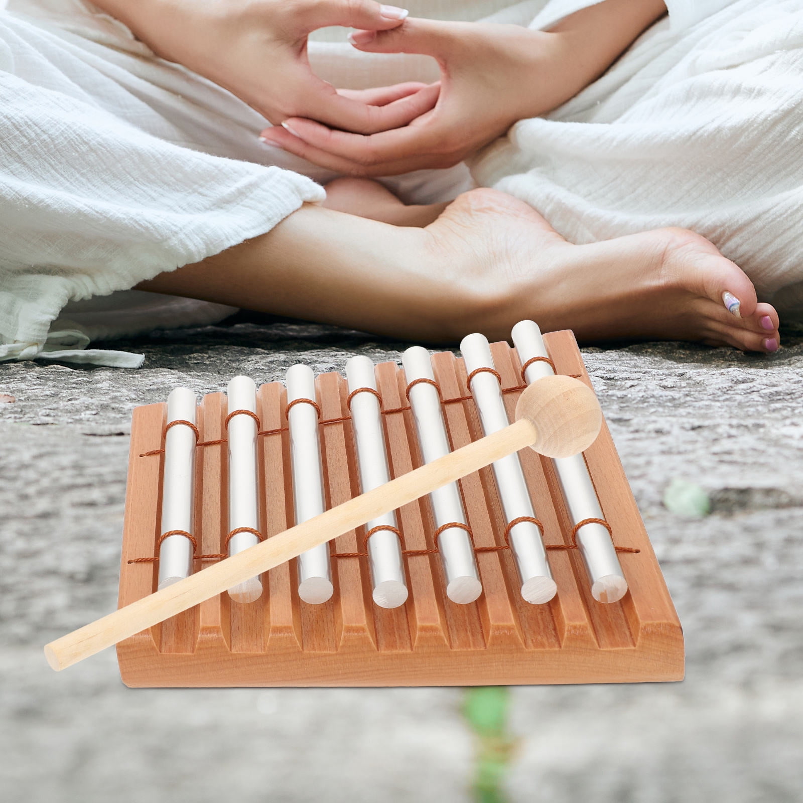 Milisten 1 Set Wood Percussion Instrument Chime Musical Instruments For ...