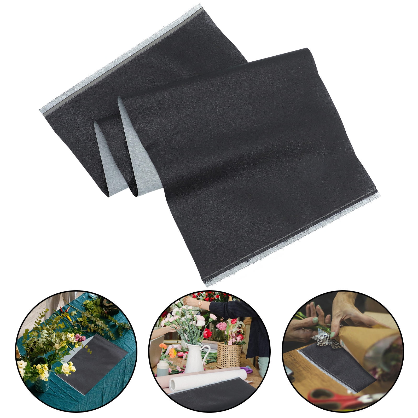 Milisten 1 Sheet Glitter Floral Sheet Bouquet Wrapping Sheet Glitter ...