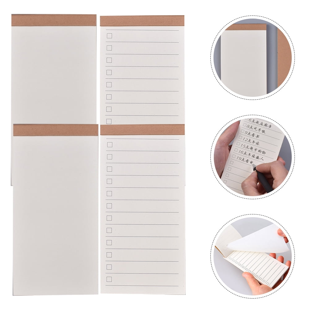 Milisten 10 Books Tear off Planner Notepad for Planning Grocery List ...