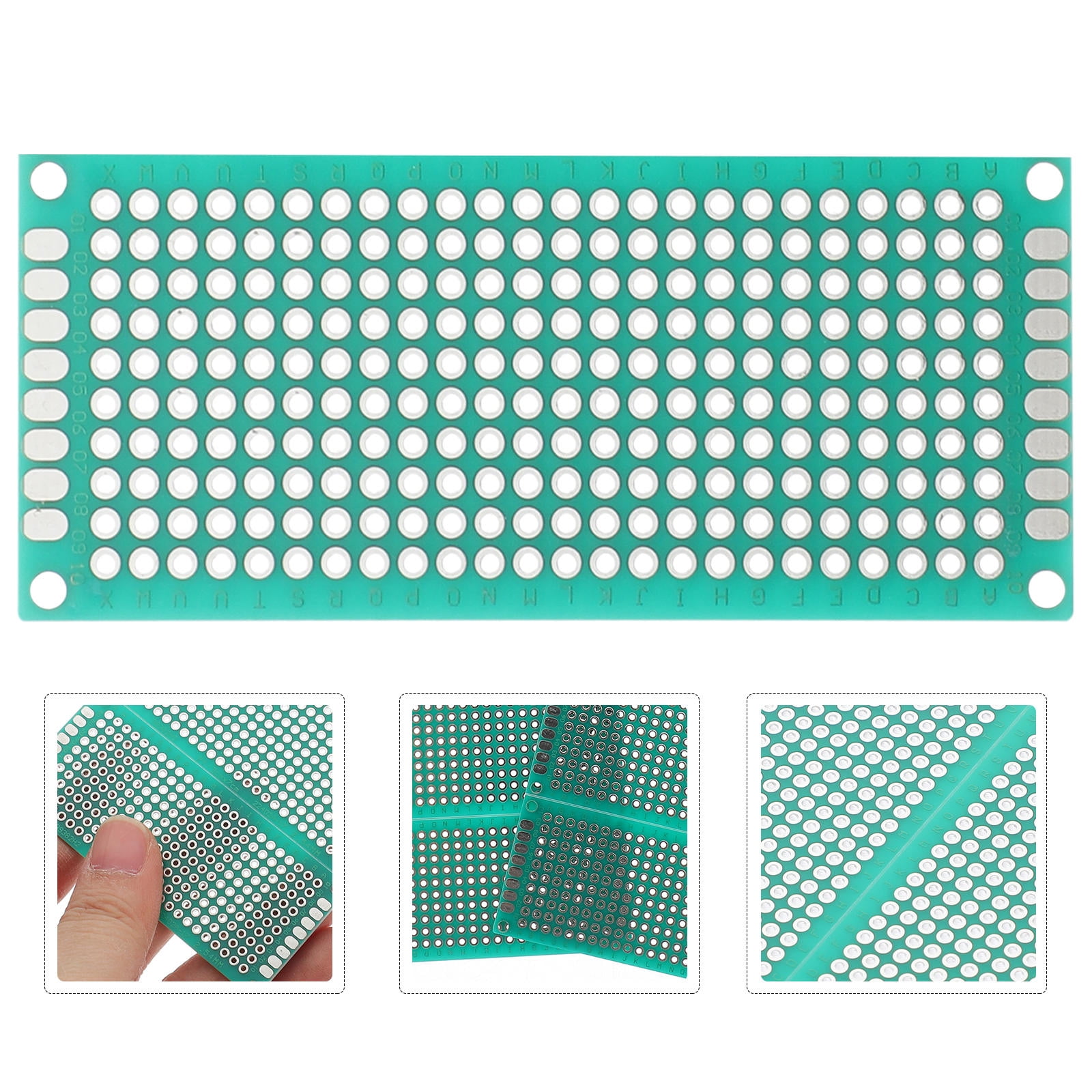 Milisten 10 Pcs Electronics Circuit Board Experiment Plate Universal ...