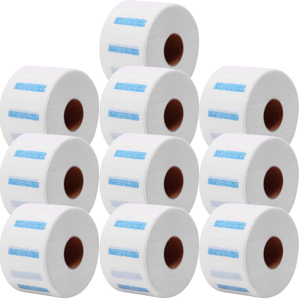 Milisten 10 Rolls White Neck Strips for Hair Cutting and Dyeing in ...