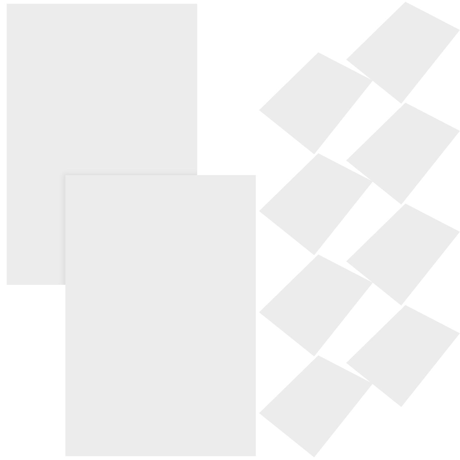 Milisten 10 Sheets Advertising Supermarket Commodity Tag Poster Board ...