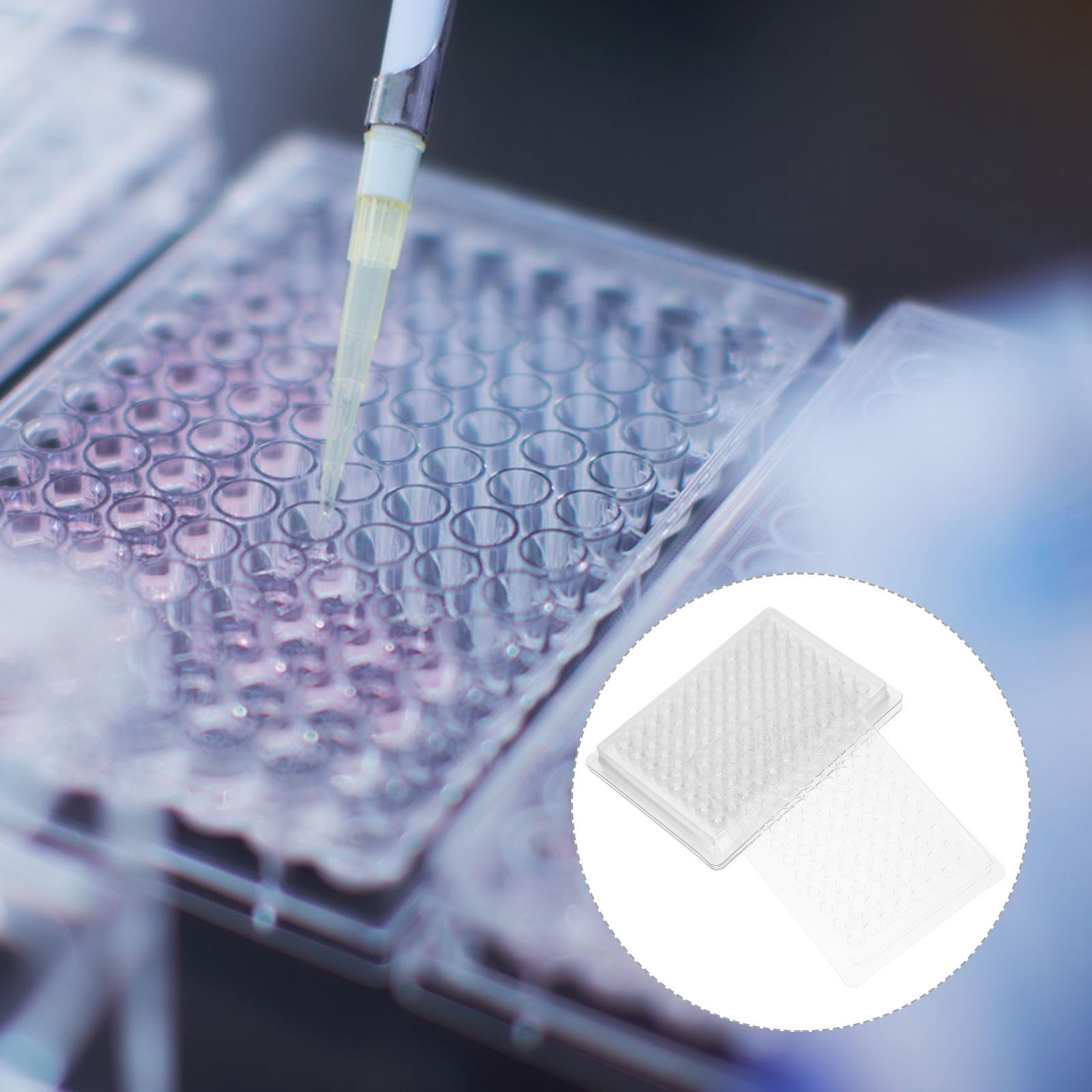 Milisten 100 Pcs Cell Culture Plate for Lab Tissue Laboratory - Walmart.com