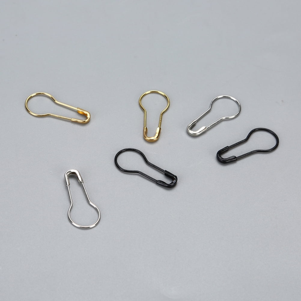 Milisten 1000pcs Safety Pin Fasteners For Clothing Golden Alloy Fashion ...