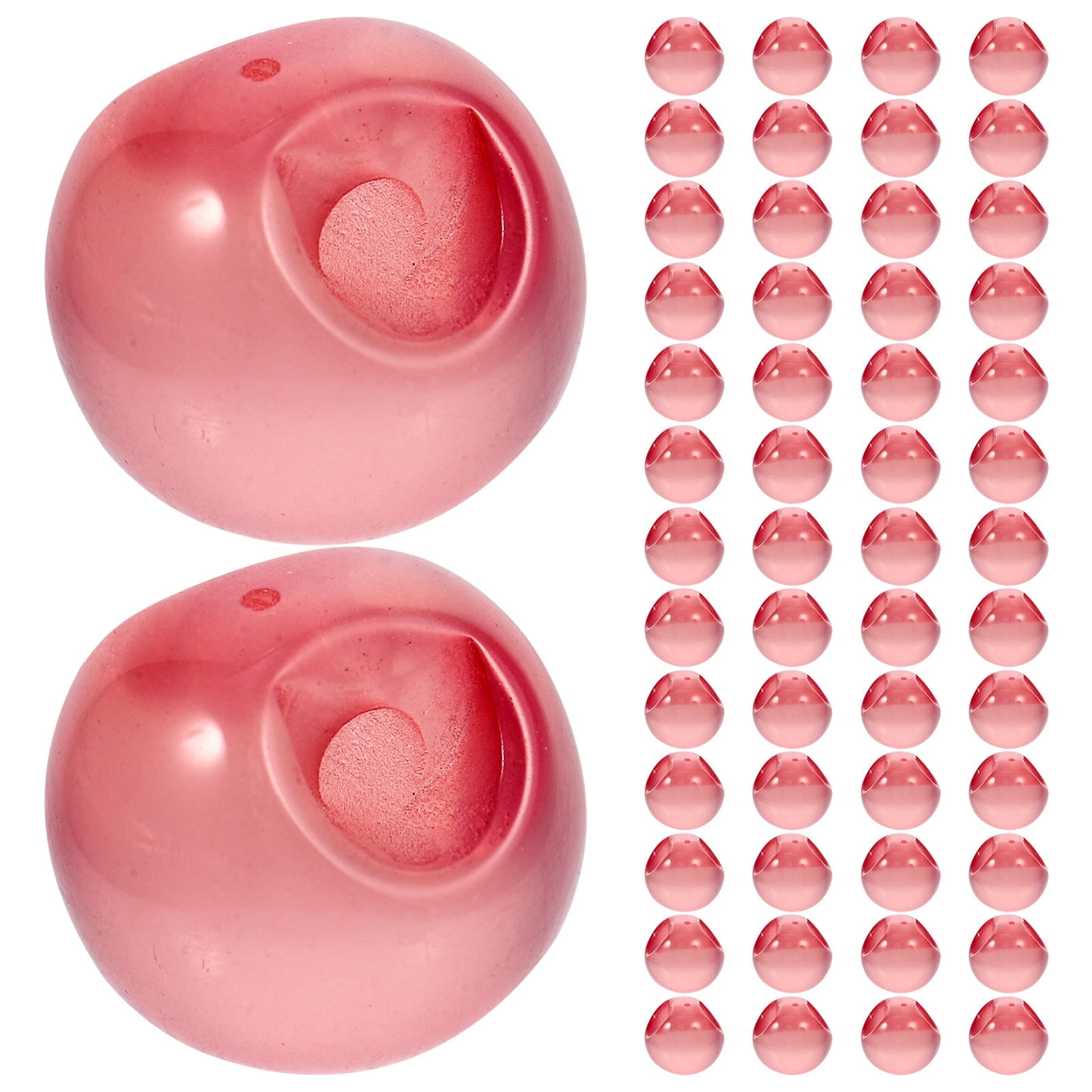 Milisten 100Set Pink Resin Buttons for Clothes and DIY Accessories ...