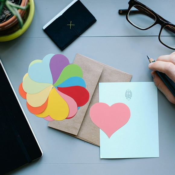 Heart Post It Notes