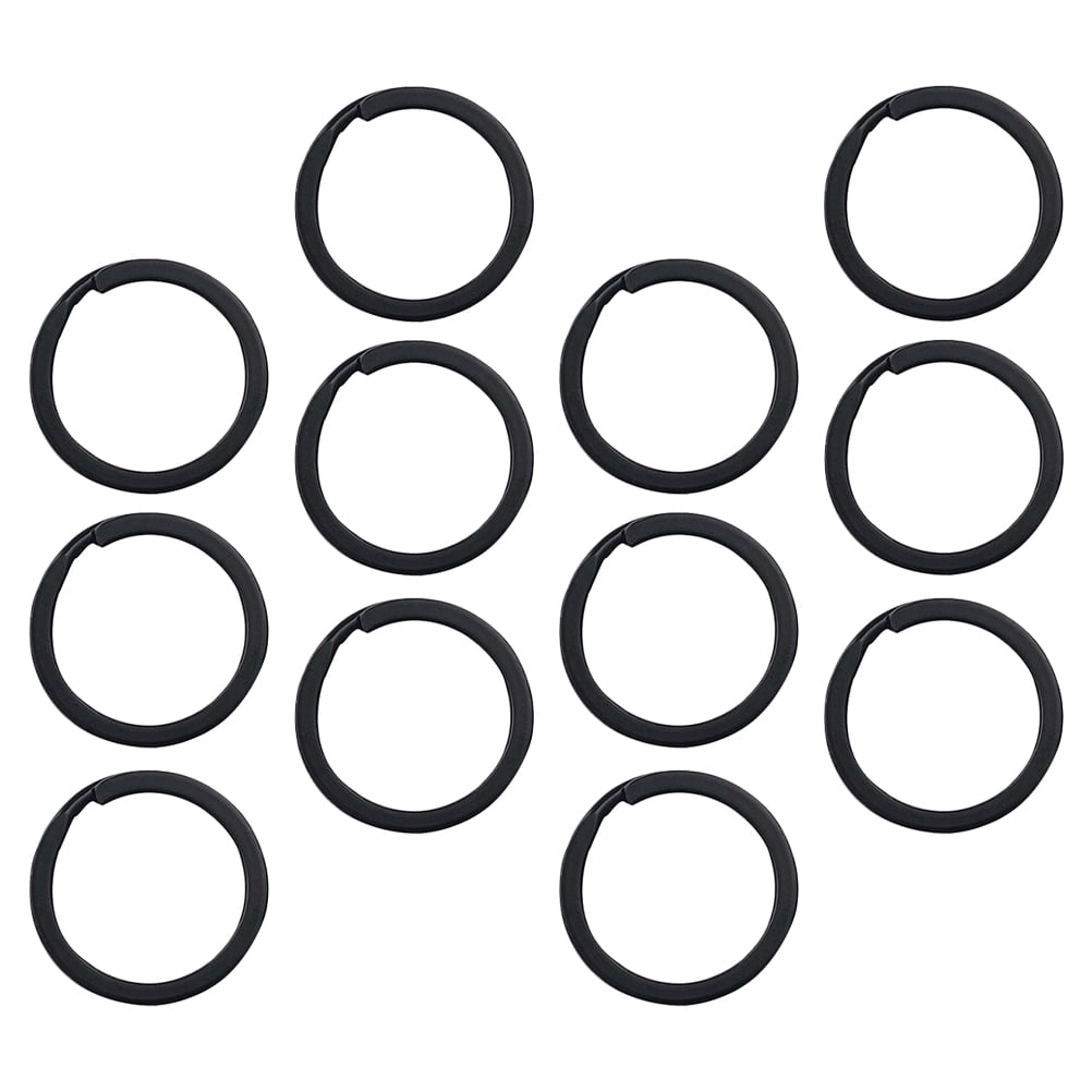 Milisten 100pcs Iron Key Rings Split Rings Circle For Diy Keychain ...