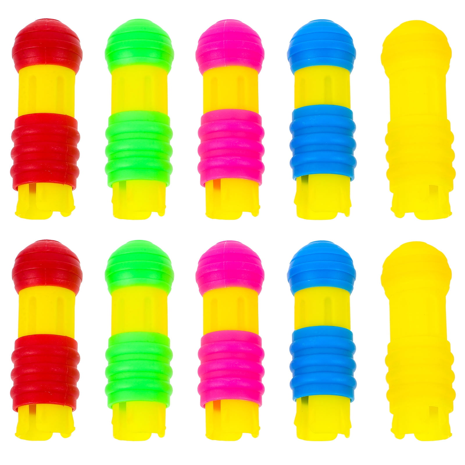 Milisten 10Pcs Rectangular Plastic Chalk Extension Clip Holder for ...