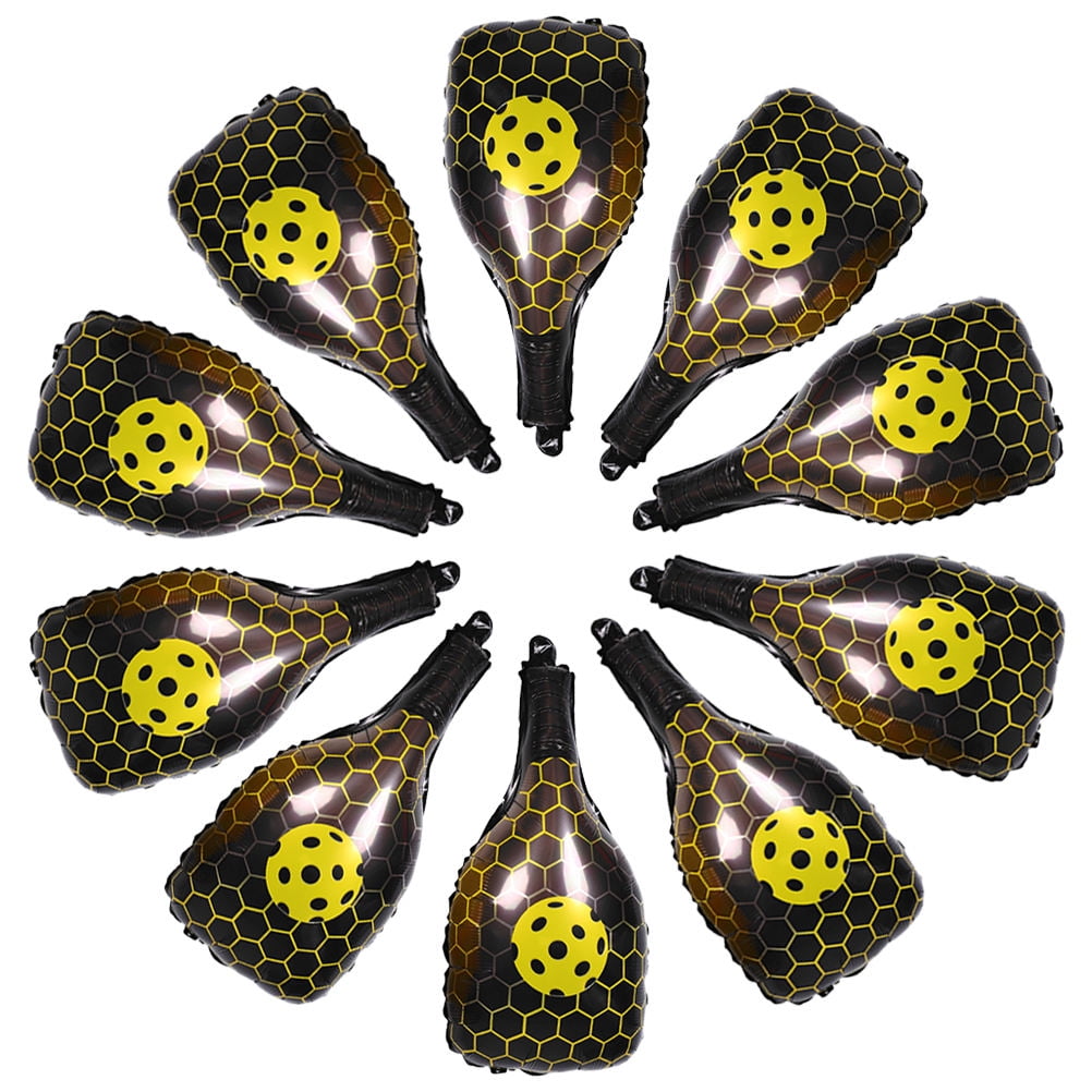 Milisten 10Pcs Yellow Pickle Themed Foil Balloons for Festive Party ...
