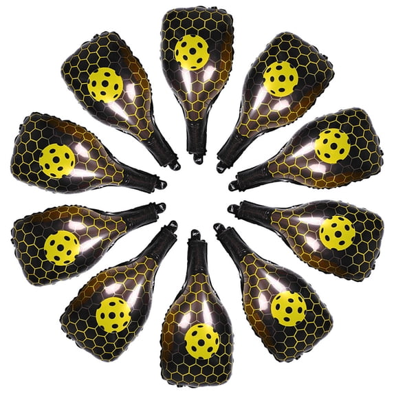 Milisten 10Pcs Yellow Pickle Themed Foil Balloons for Festive Party ...