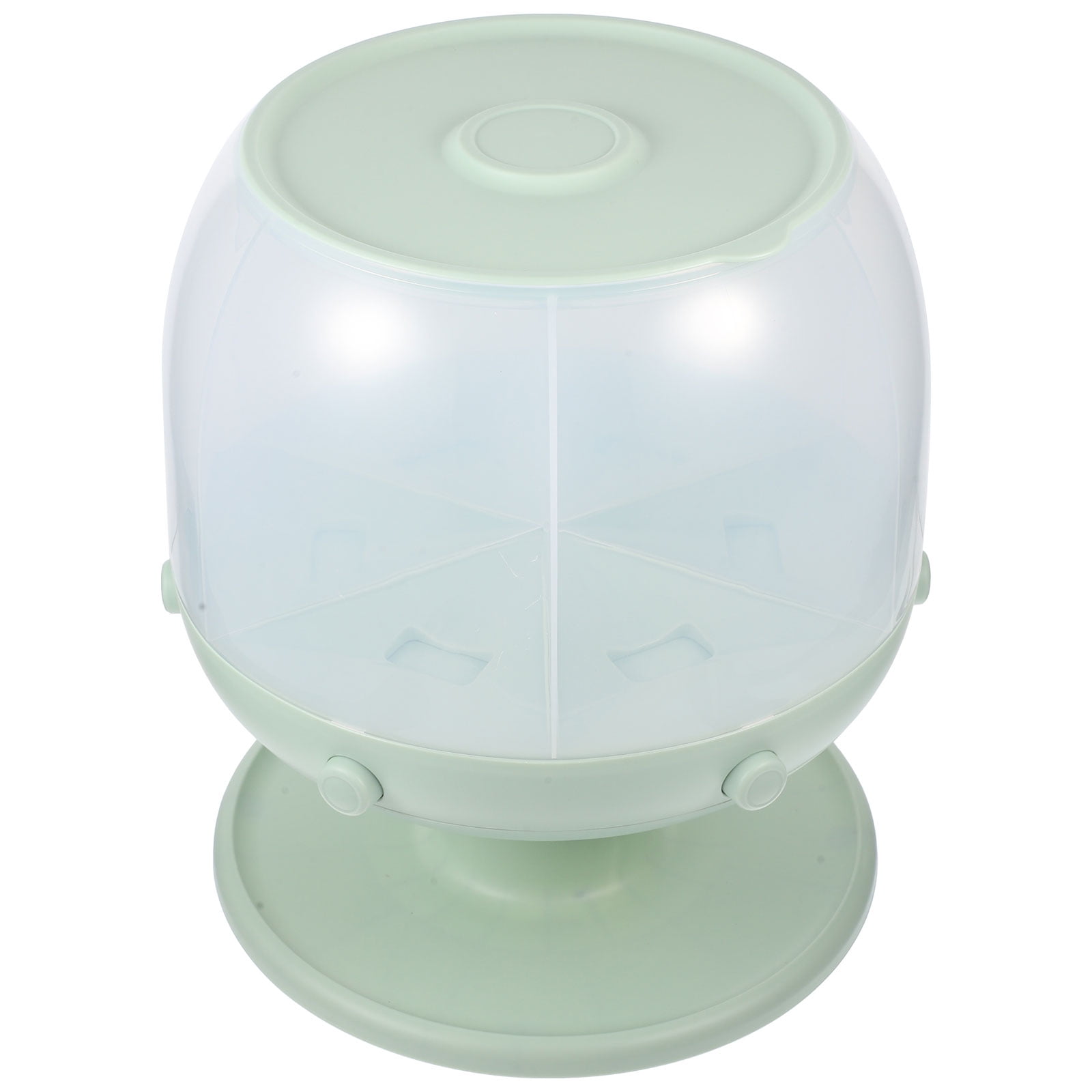 Milisten 1Pack 12x10x10in Green Plastic Rice Dispenser Countertop ...
