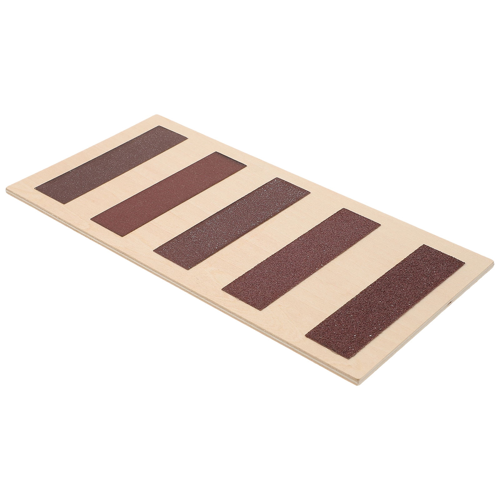 Milisten 1Pack Baby Touching Toy Wooden Sensory Plate For Home Learning ...