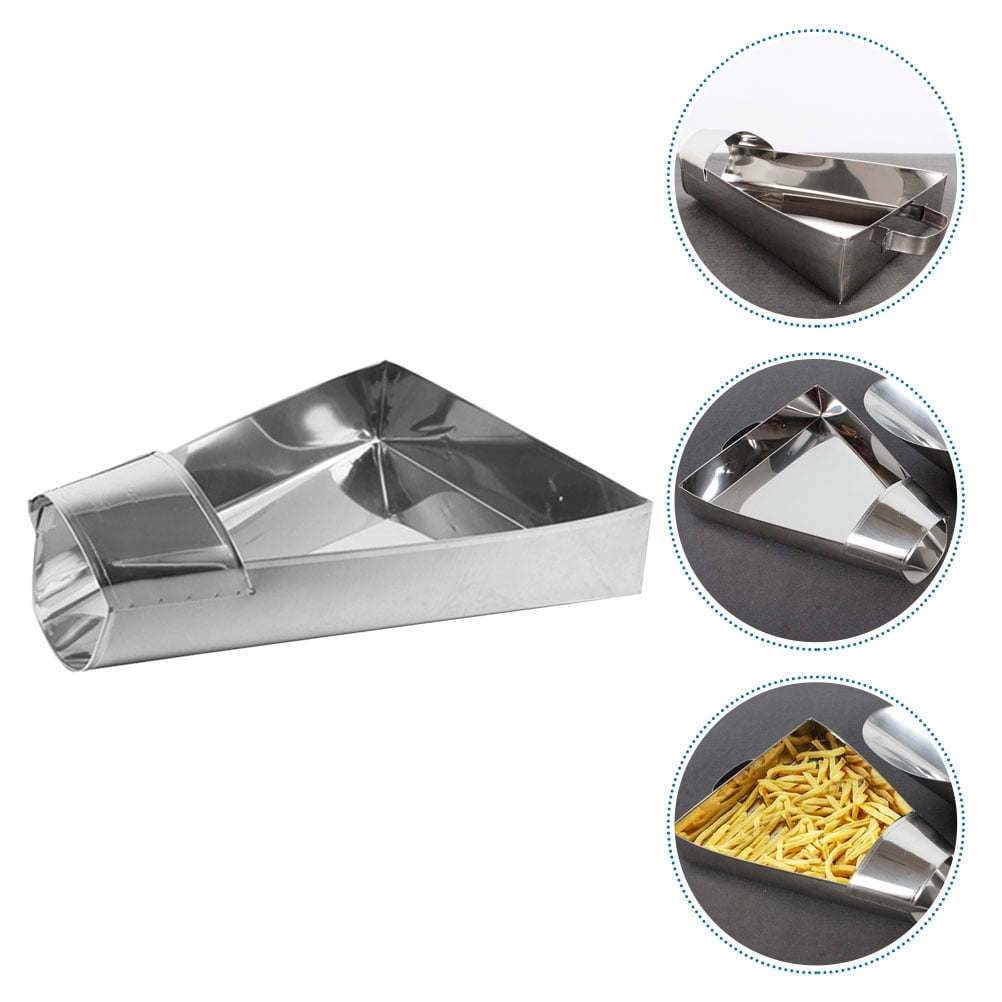 Milisten 1Pack French Fry Bagger Scoop with Triangular Bucket Design ...