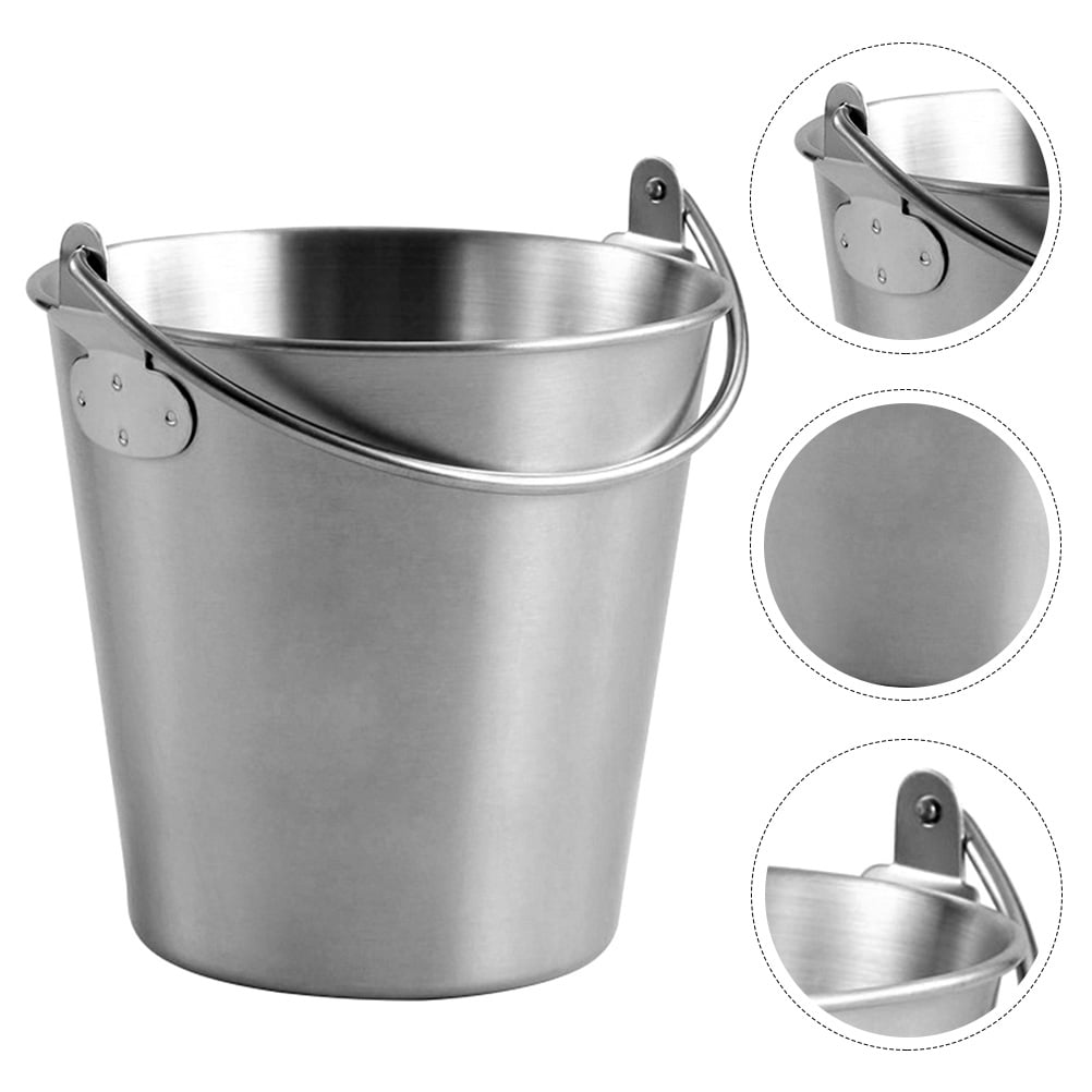 Milisten 1Pack Ice Bucket Storage Bucket for Bars and Restaurants 13X12 ...