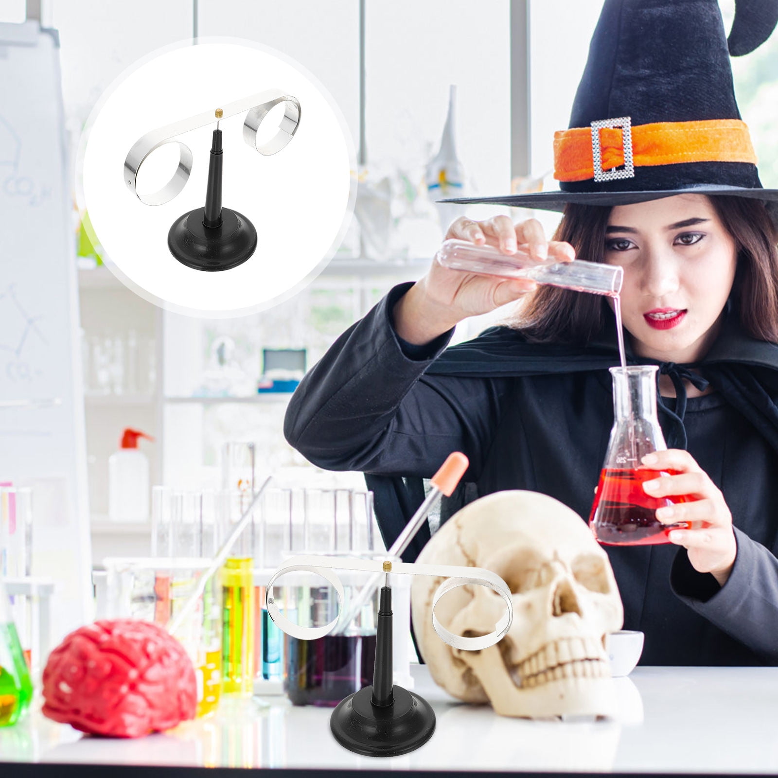 Milisten 1Pc Lenz Law Demonstration Apparatus Black Physics Experiment ...
