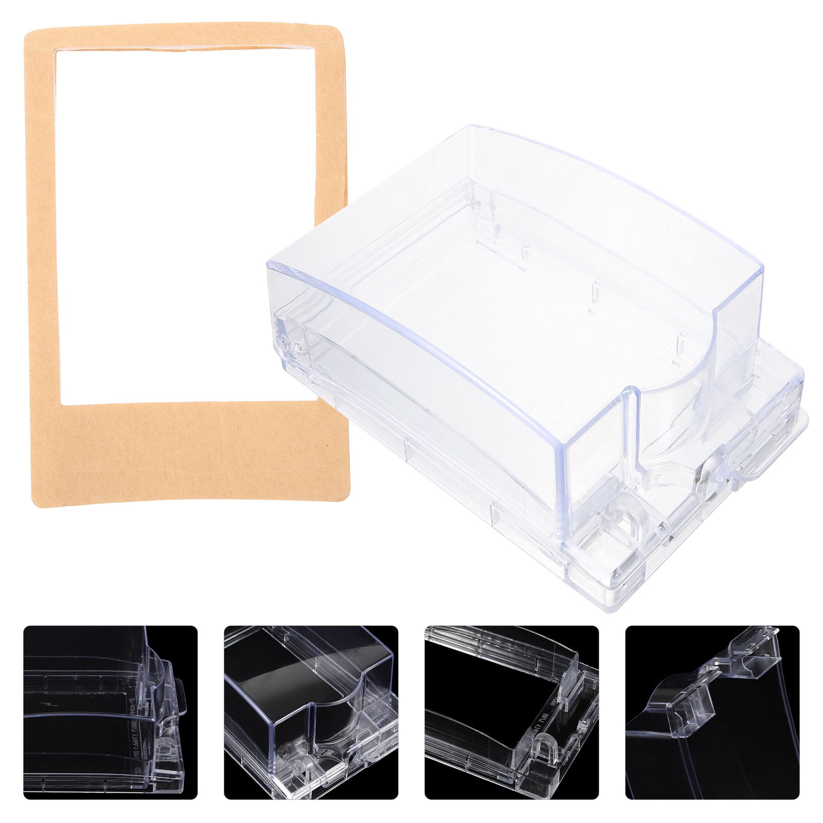 Milisten 1Pack Pc Material Square Shape Socket Surround Cover for Wall ...