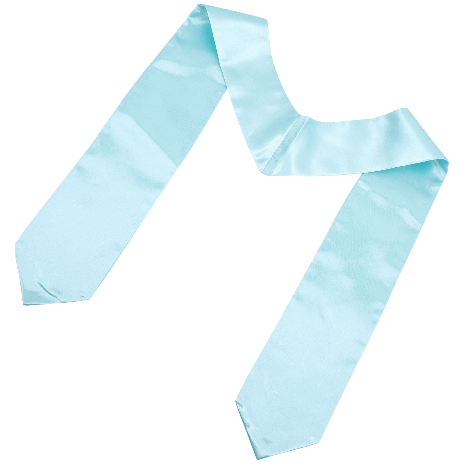 Milisten 1Pack Sky-Blue Polyester Graduation Stole for Ceremonial ...