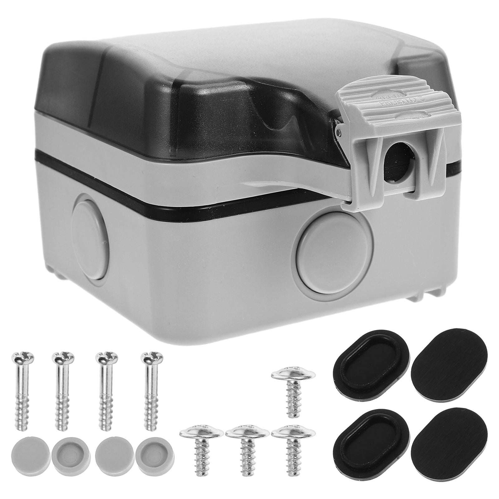 Milisten Weatherproof Electronic Junction Box Rubber 1Pack - Walmart.com