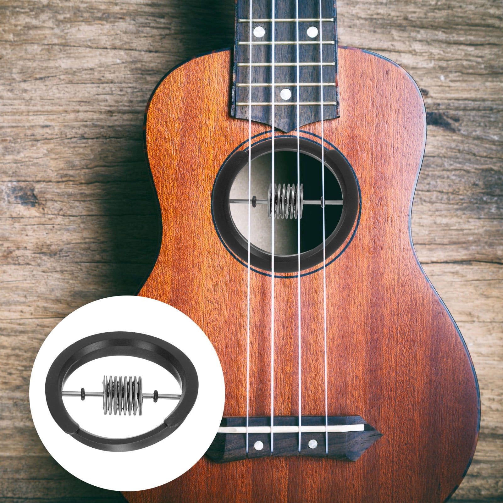 Milisten 1Pcs Acoustic Guitar Soundhole Cover for Performance Metal ...