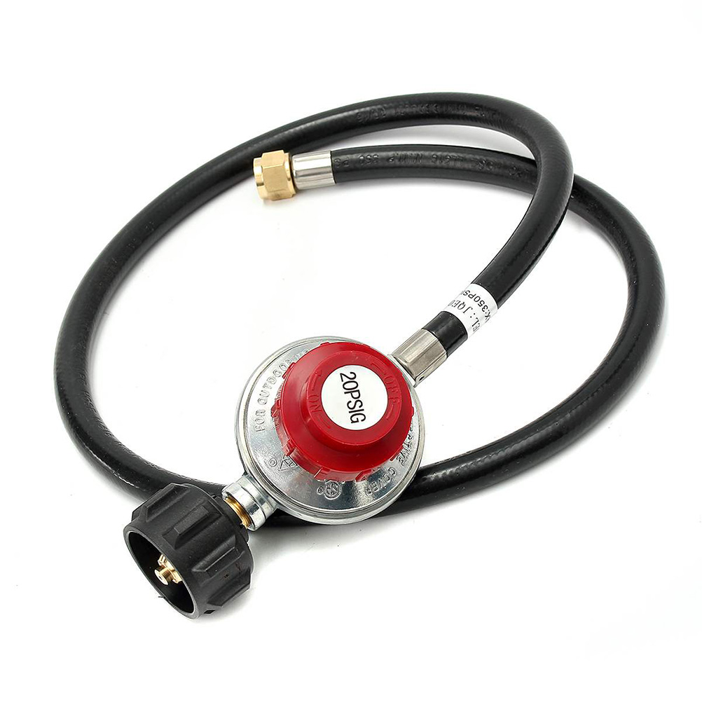 Milisten 1Pcs Black Copper Alloy Brass 0-20PSI Propane Gas Regulator ...