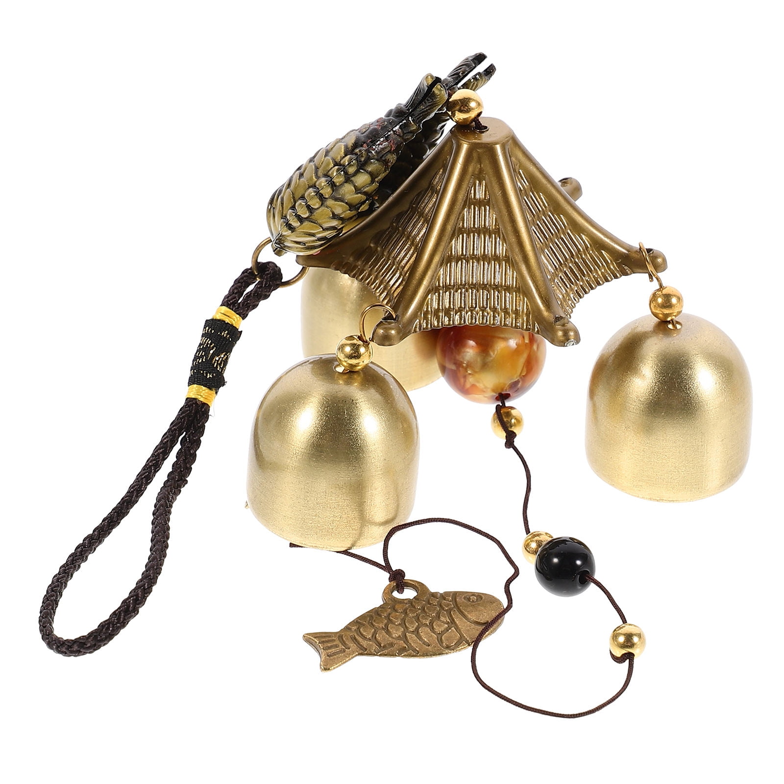 Milisten 1Pcs Copper Alloy Wind Chime for Living Room and Bedroom Decor ...