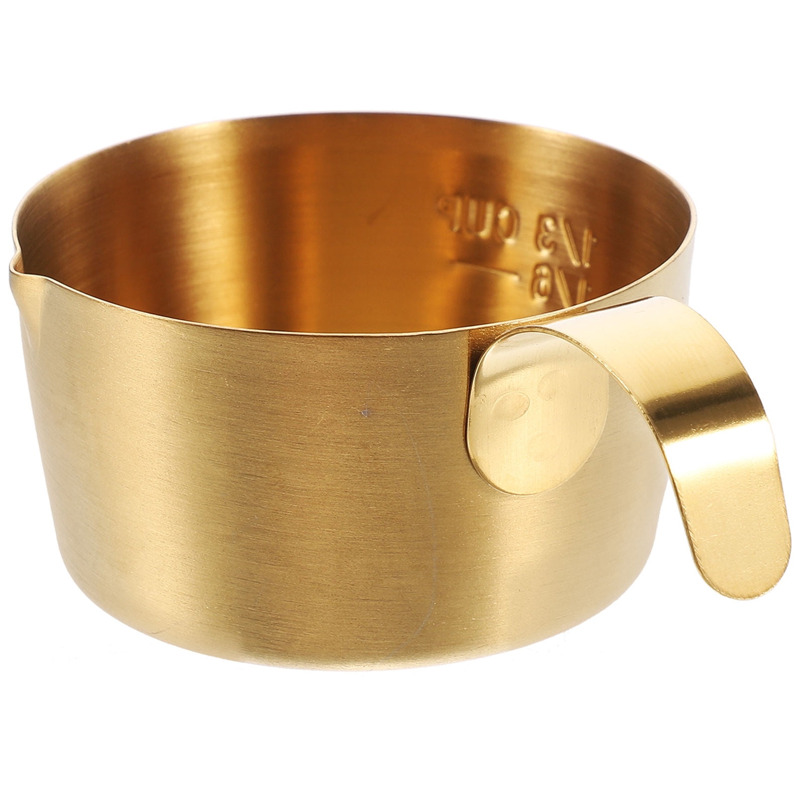 Milisten Espresso Shot Cup Golden Stainless Steel 1Set 80Ml - Walmart.com