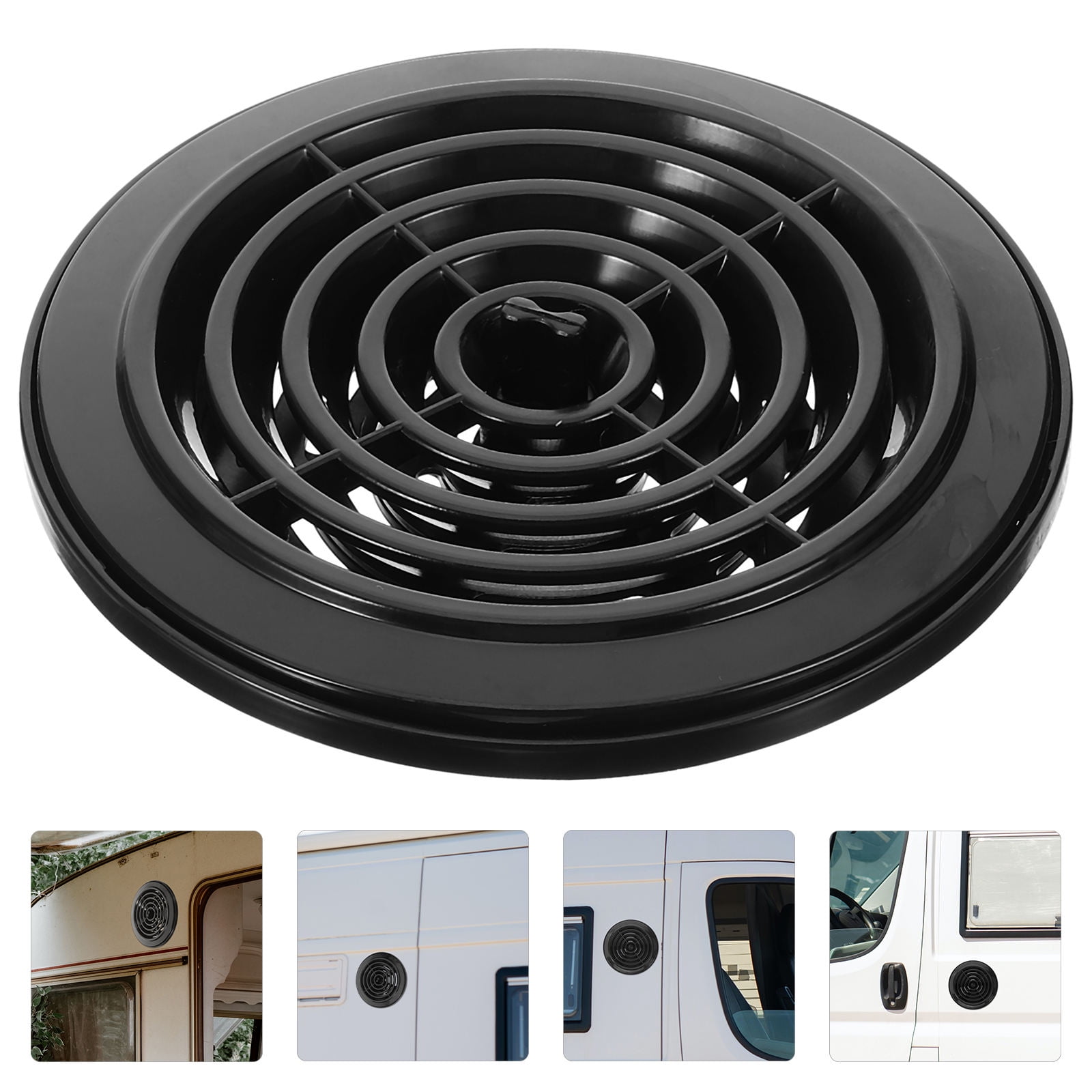 Milisten 1Pcs Round Air Vent Cover for RV Bus Boat Modern Design ...
