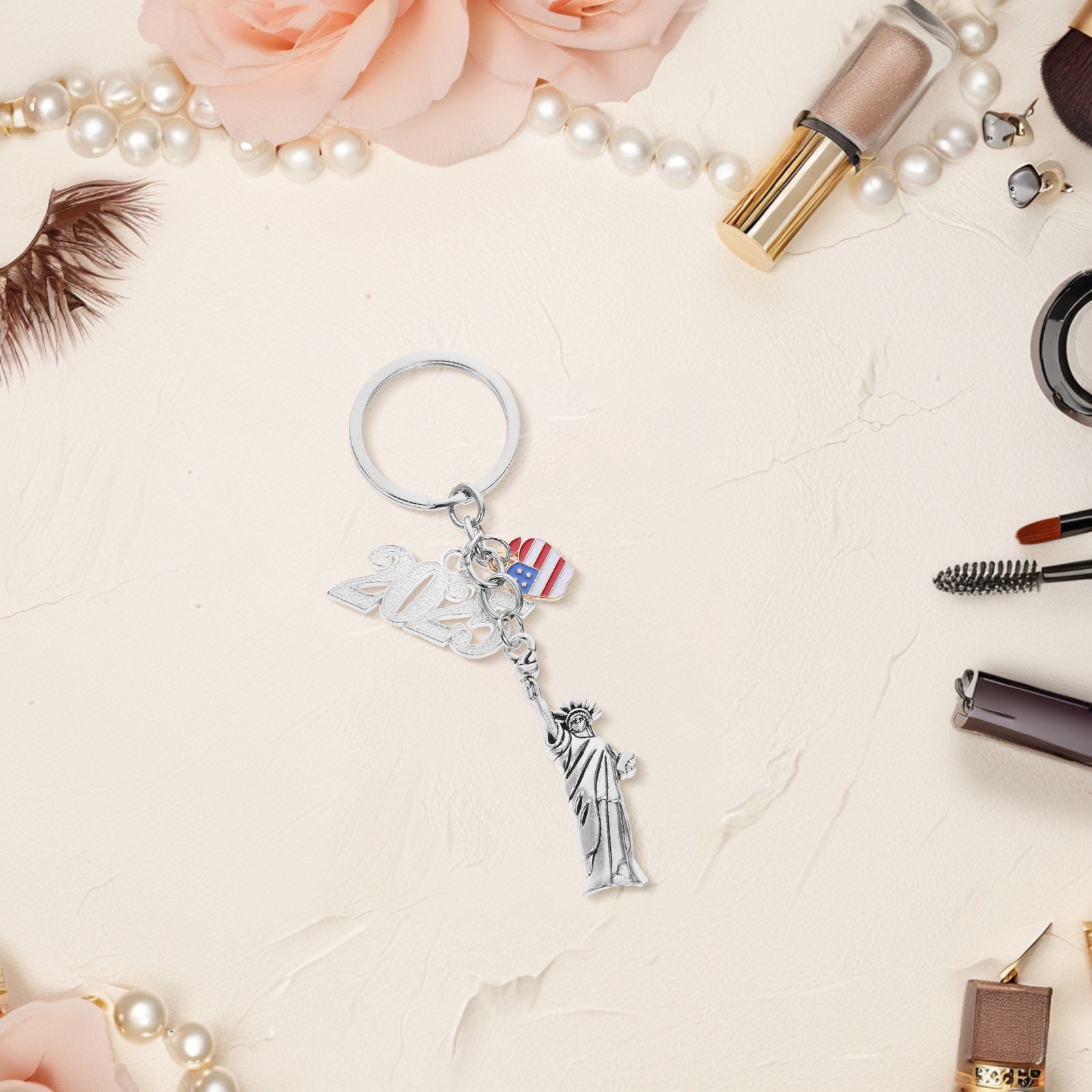 Milisten 1Pcs Statue Of Liberty Key Ring American Souvenir Statue Multi ...