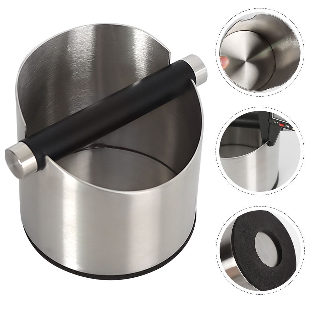 Milisten 1Set Coffee Dump Bucket 15X14CM for Home Bar Prevent Coffee ...