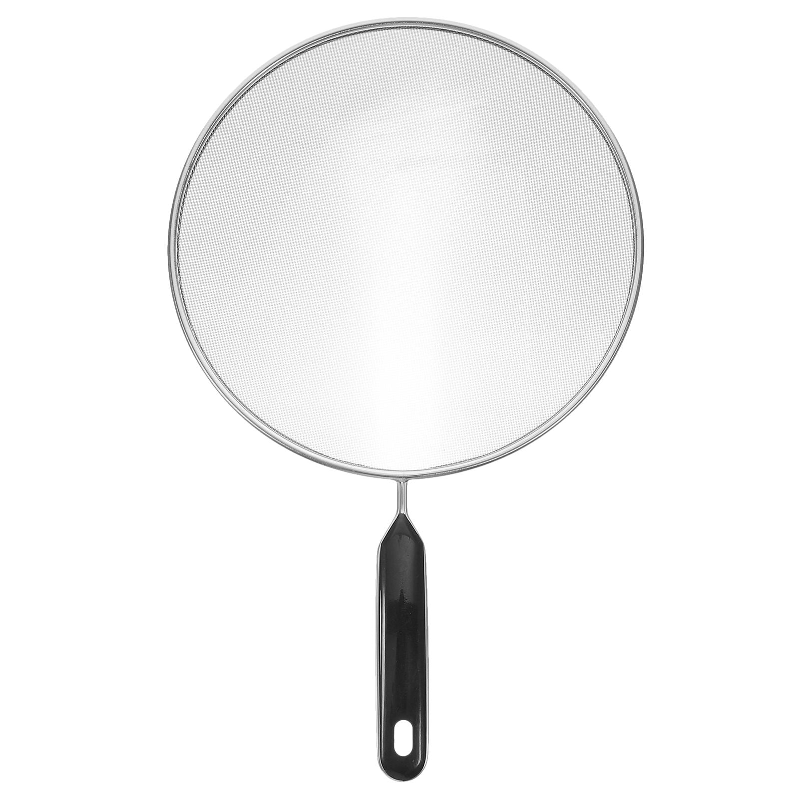 Milisten Grease Screens Fry Pans Splatter Screen Silver 1Pack - Walmart.com