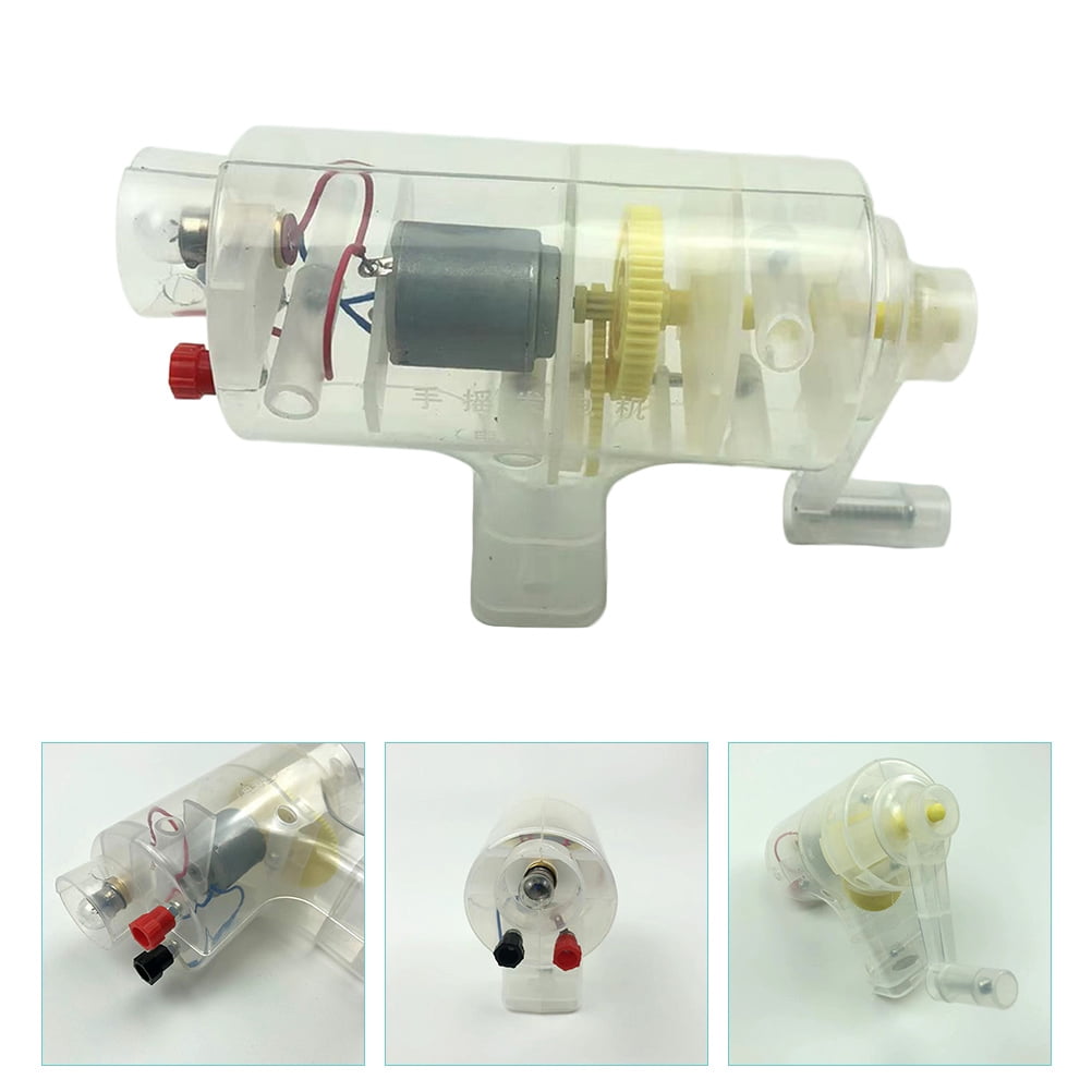 Milisten 1Set Handheld Crank Generator for Classroom Physics Teaching ...