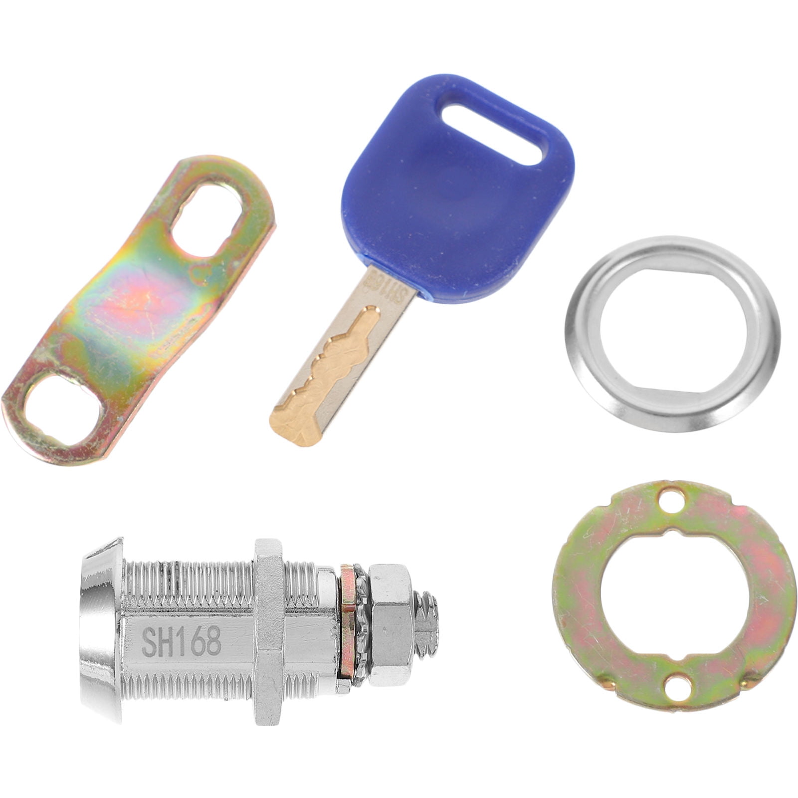 Milisten Kitchen Cabinet Locks Iron 1 Set Assorted Color - Walmart.com