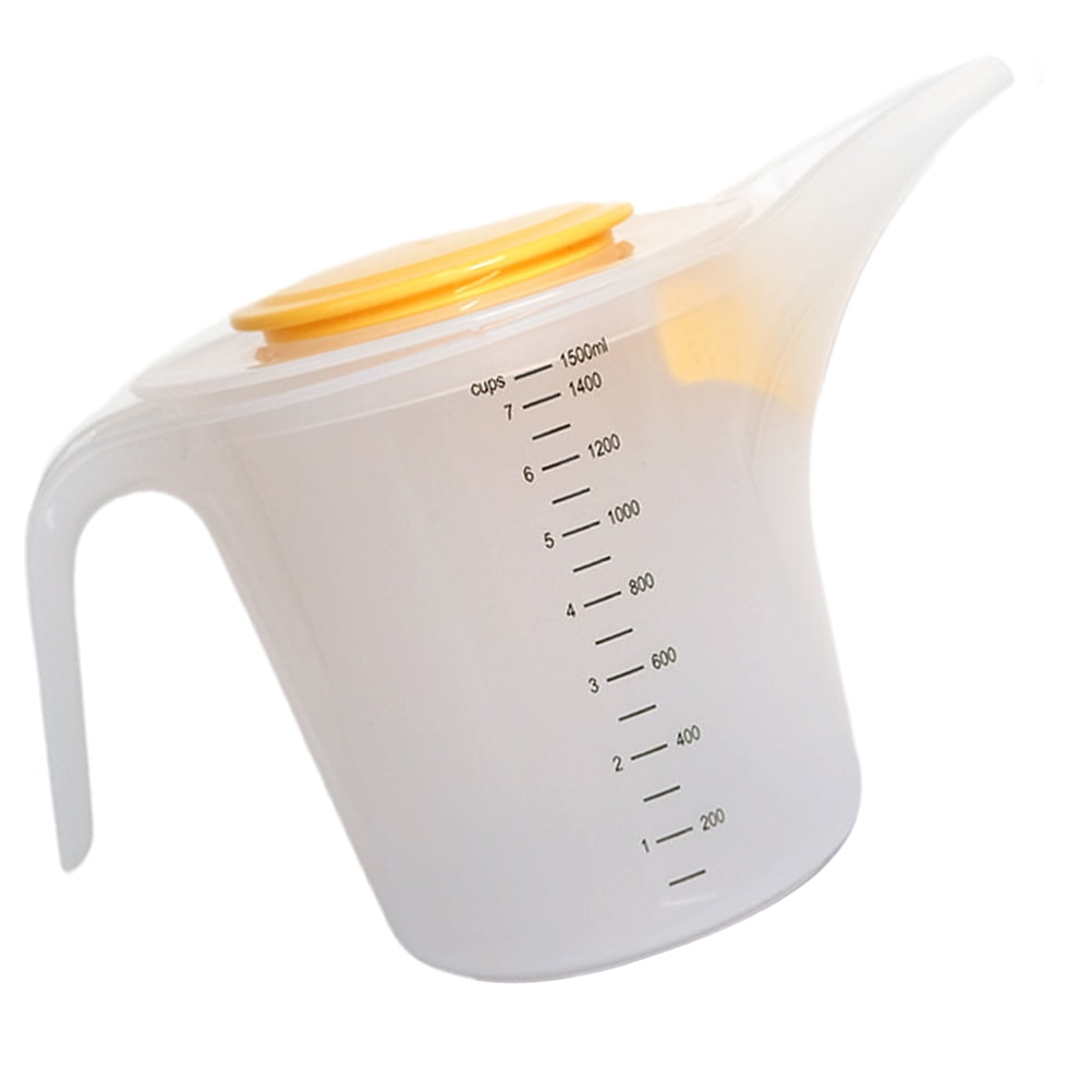 Milisten Small Mixing Cups Transparent Measuring Cup with Handle 1Pcs ...