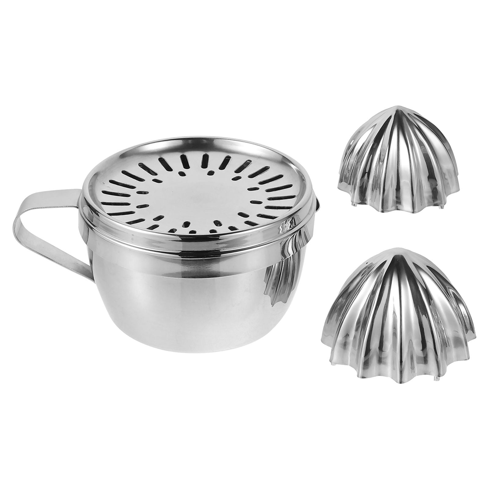 Milisten Juicer Handheld Stainless Steel Silver 1Pcs 5.89X4.72X4.32In ...