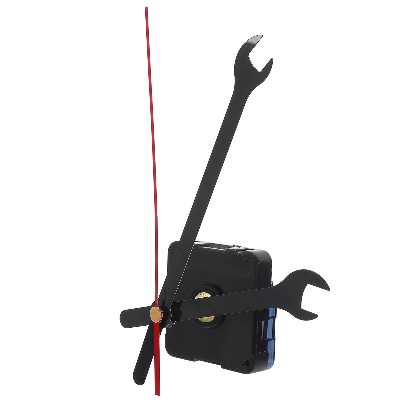 Milisten Non-Ticking Clock Movement Kit Black Plastic for DIY Projects ...