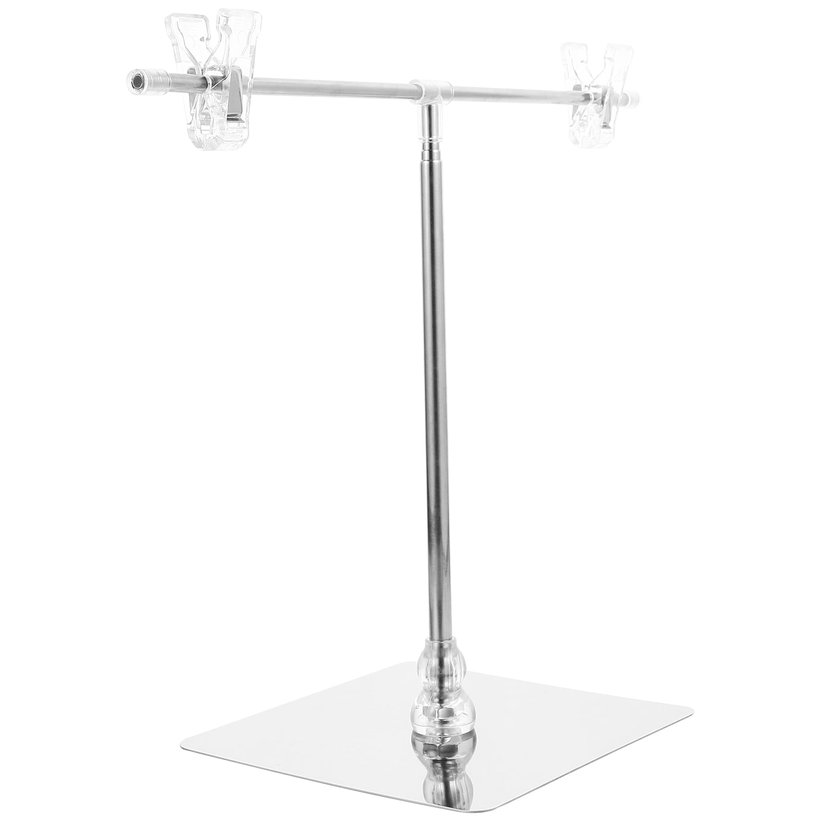 Milisten Floor Poster Stand Adjustable T Shaped Stainless Steel 1Pack ...