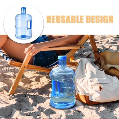 Milisten 2 Gallon Water Jug, 7.5L Water Bottle with Screw Cap Portable ...