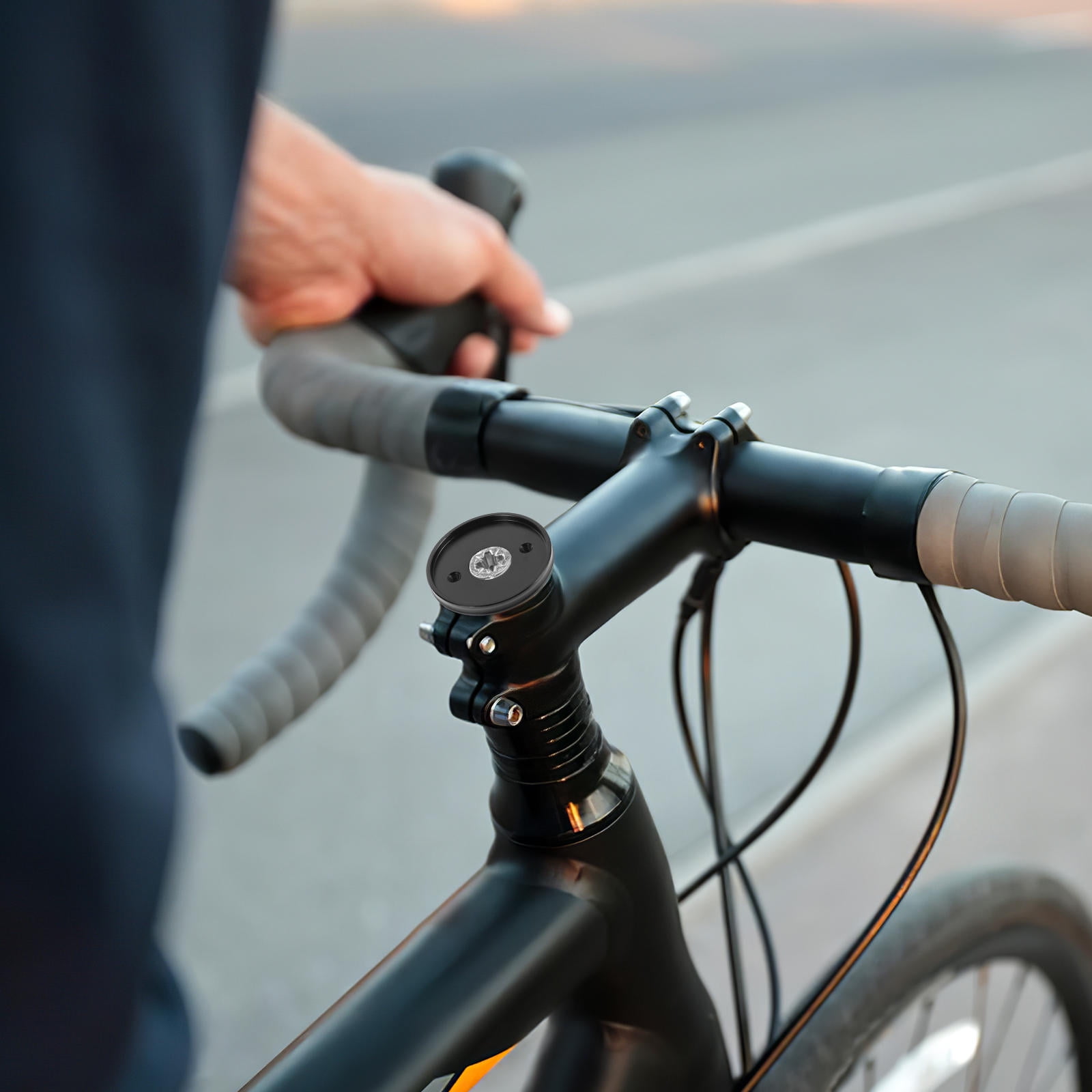 Milisten 2 Pcs Bike Computer Stem Mount Holder For Lightweight Easy ...