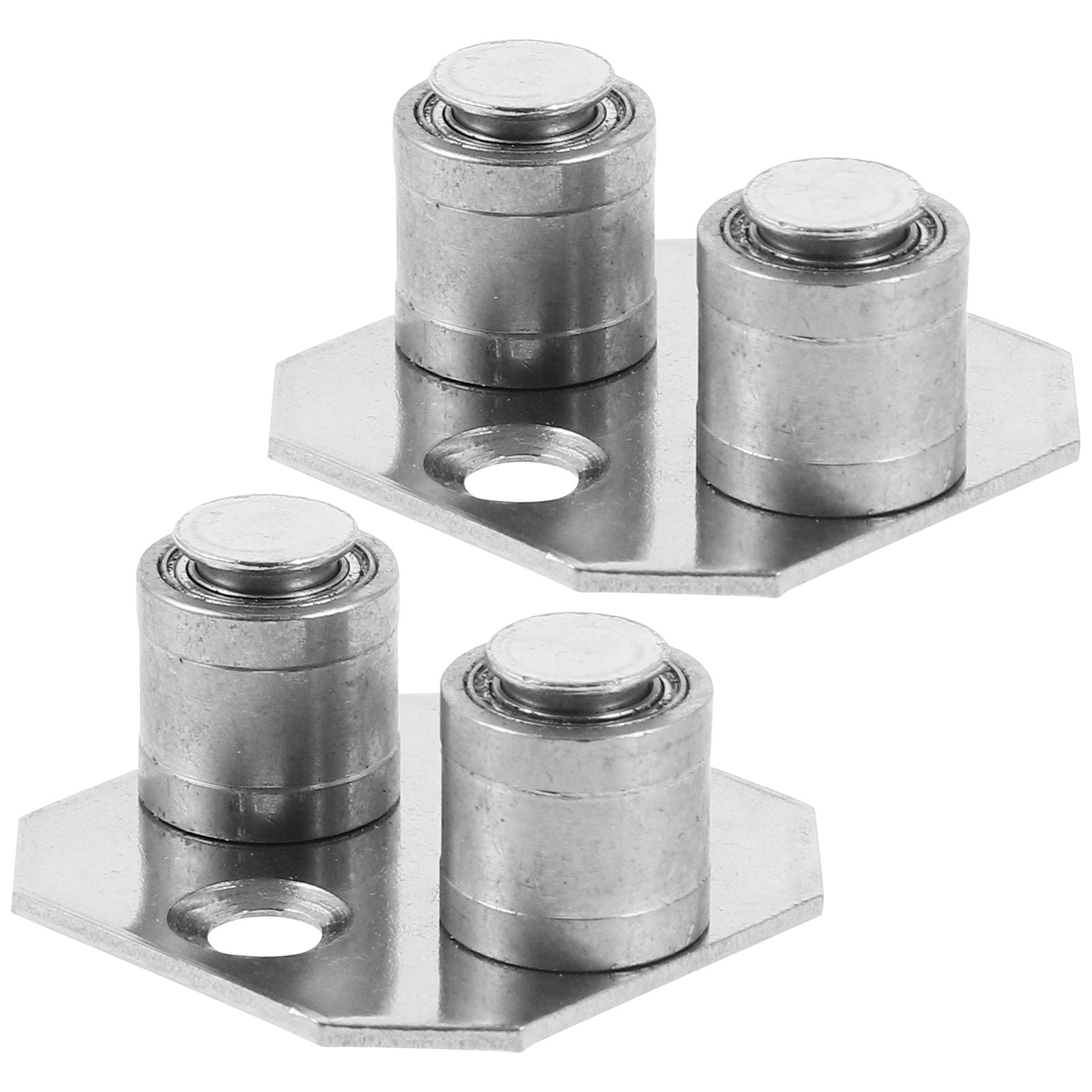 Milisten 2 Pcs Sliding Closet Door Bottom Guide Track Barn Travel ...