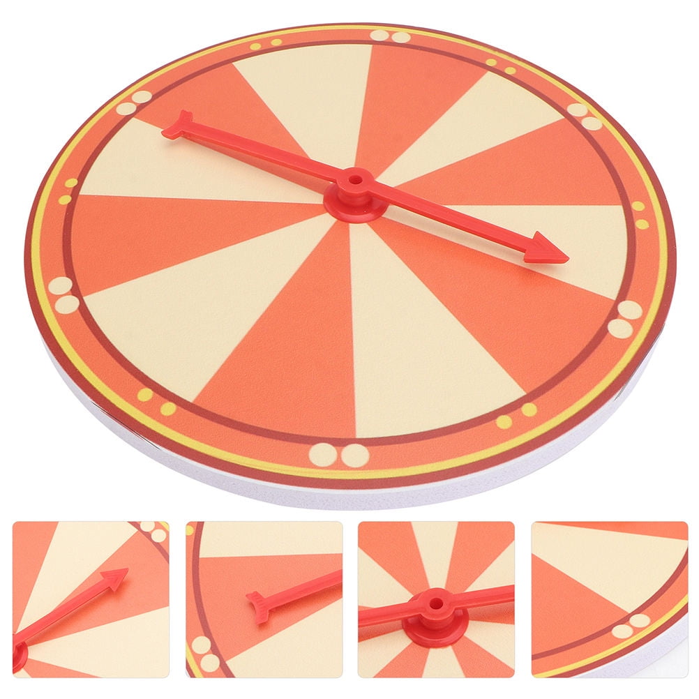 Milisten 2 Pcs Words Tabletop Prize Wheel Lottery Turntable Child ...