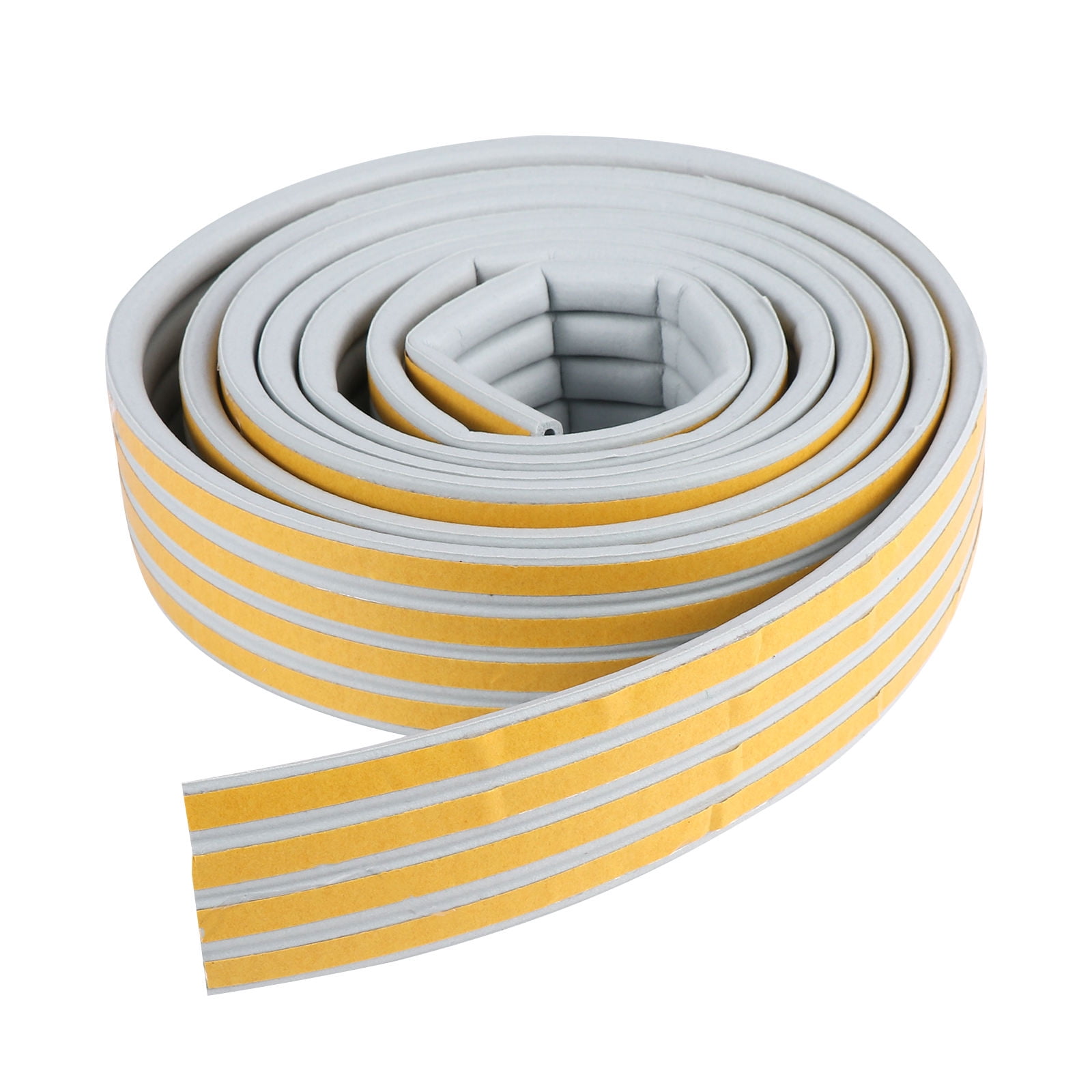 Milisten 2 Rolls Light Grey Sealing Strip for Doors and Windows with ...